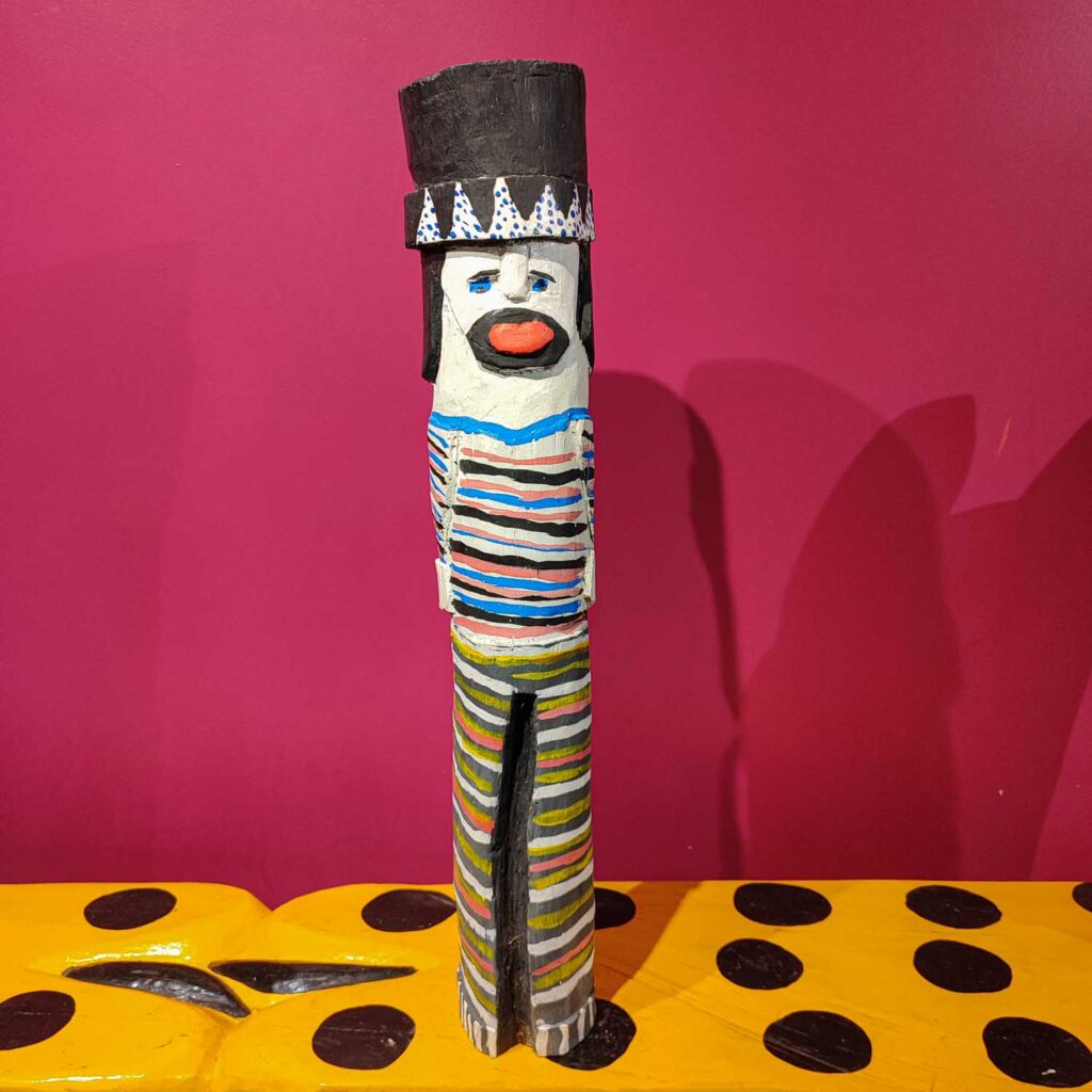 Boneco Listrado de Maria de Dedé • Nau Cultural • Arte Popular Brasileira