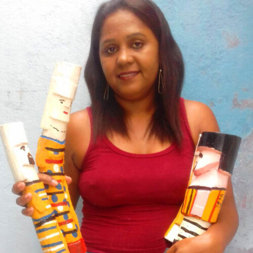 Boneco Bolinhas de Maria de Dedé • Nau Cultural • Arte Popular Brasileira